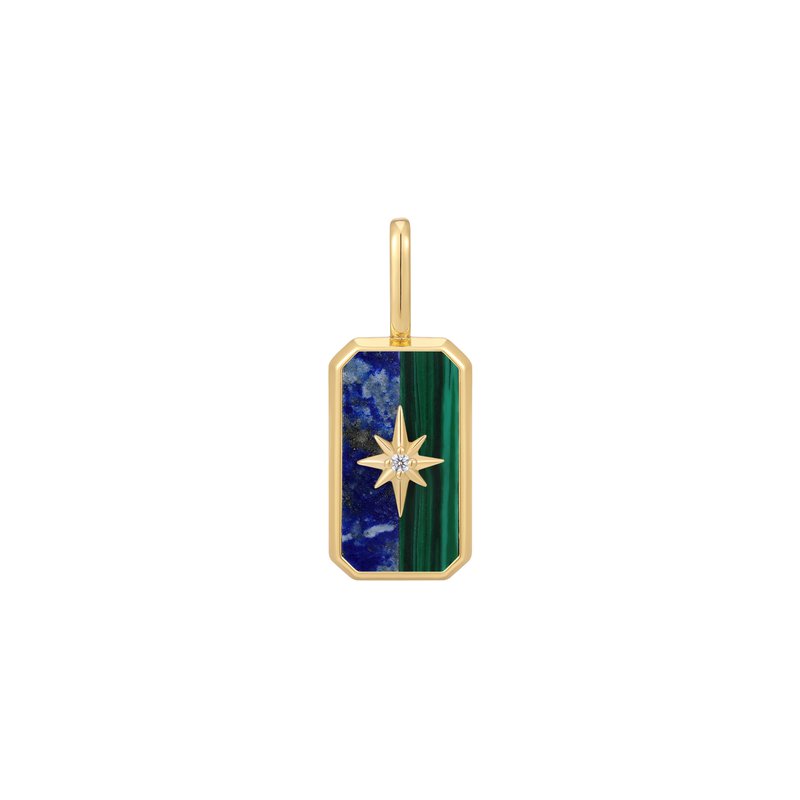 ANIA HAIE Star Tag Charm NC048-19G - Wickersham Jewelry