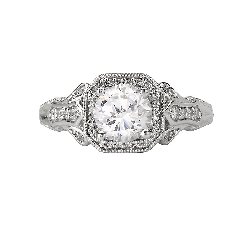 Vintage Semi Mount Diamond Ring