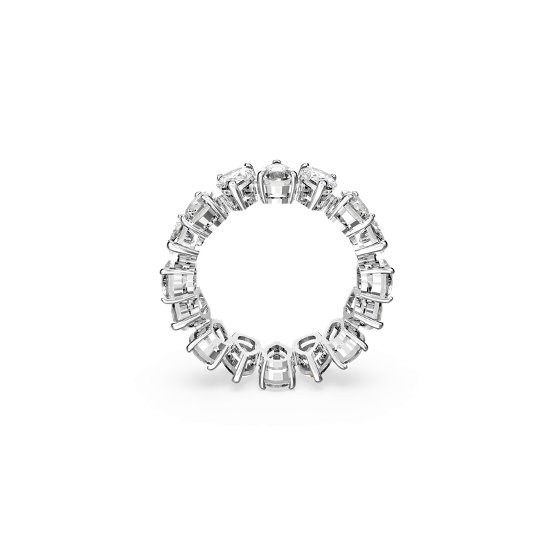 Vittore ring, Drop cut, White, Rhodium plated 5572826 Vittore ring, Drop cut, White, Rhodium plated 5572826