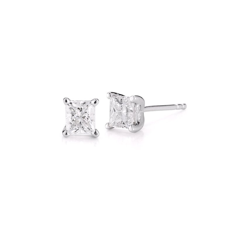 Paramount Gems 1 1/4 cttw Princess Cut Diamond Studs PSTA5 - Casale ...