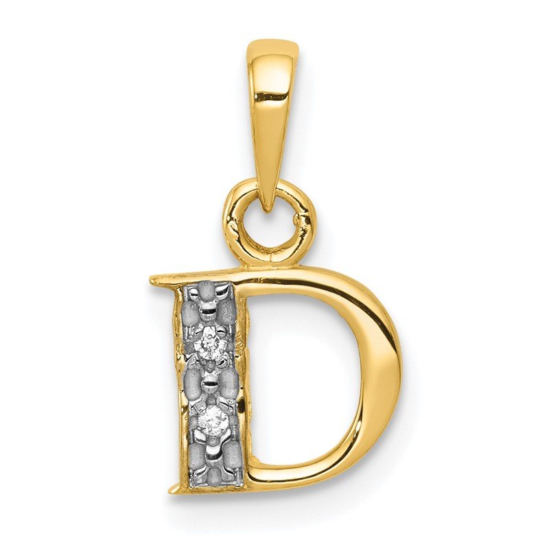 Diamond initial d pendant store