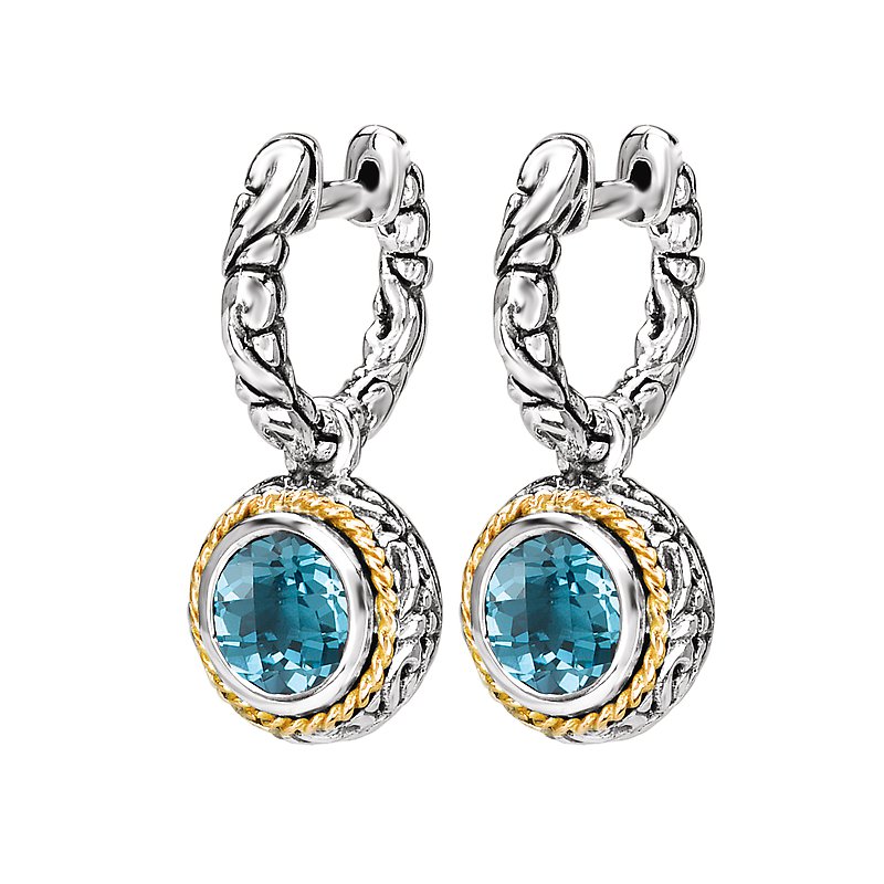 Ladies Fashion Gemstone Earrings