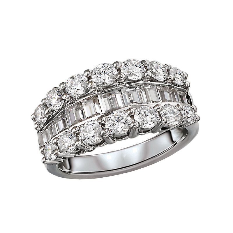 Ladies Fashion Diamond Ring 113965-300W - Romance