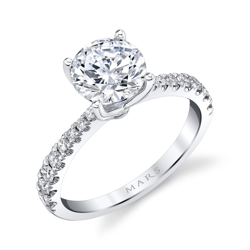 Mars Fine Jewelry Engagement Ring 27557RD - The Diamond Family