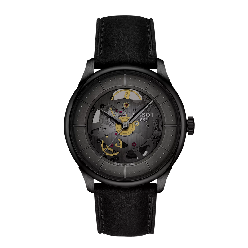 Tissot Chemin Des Tourelles Skeleton T1398363644100 Tissot Chemin Des Tourelles Skeleton T1398363644100