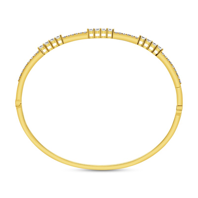 Uneek Timeless Collection Cuff Bangle BG4637Y - BG4637Y - Uneek Jewelry