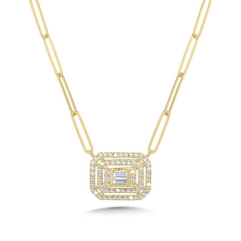 SDC Creations 14K Diamond Necklace PDD3257-Y - Sanders Diamond Jewelers
