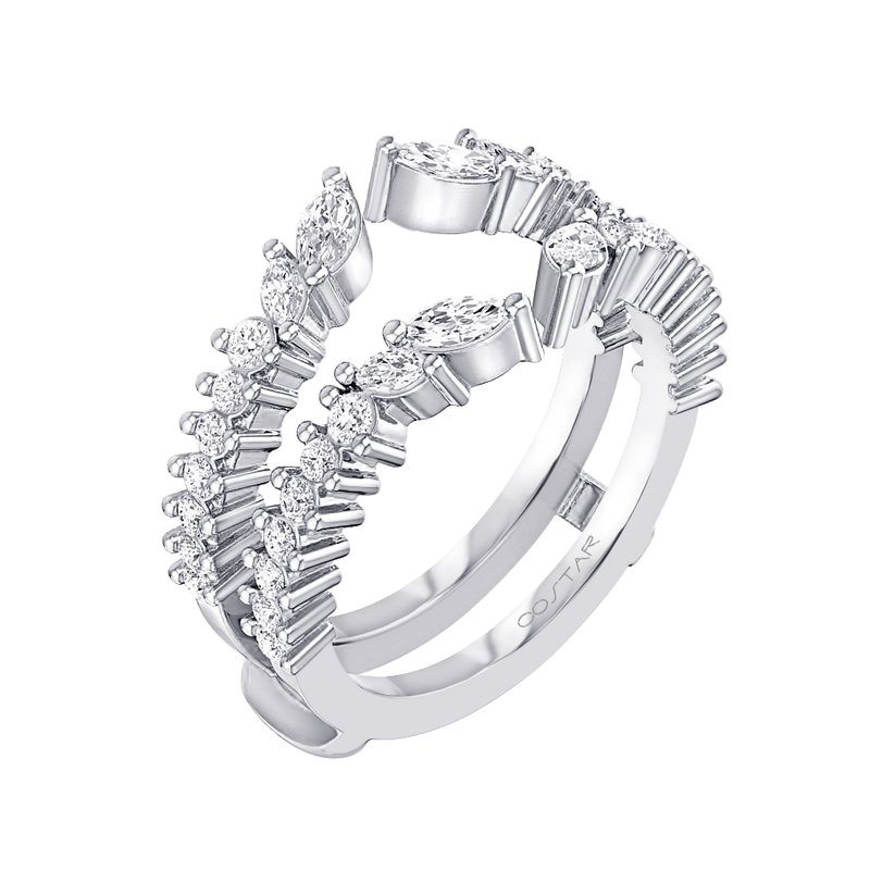 Floating Marquise Diamond Enhancer R14766B - Costar