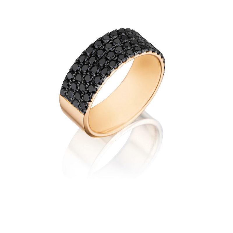 Henri daussi black diamond band store