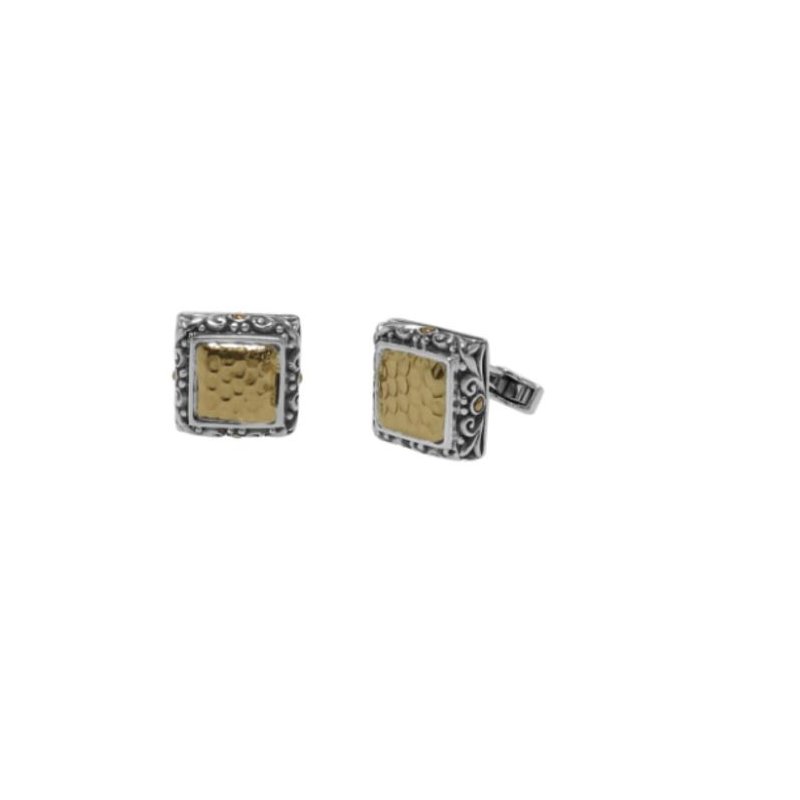 Samuel B Solomon Cufflinks 59675CL.SLGO - Schnacks Fine Jewelry