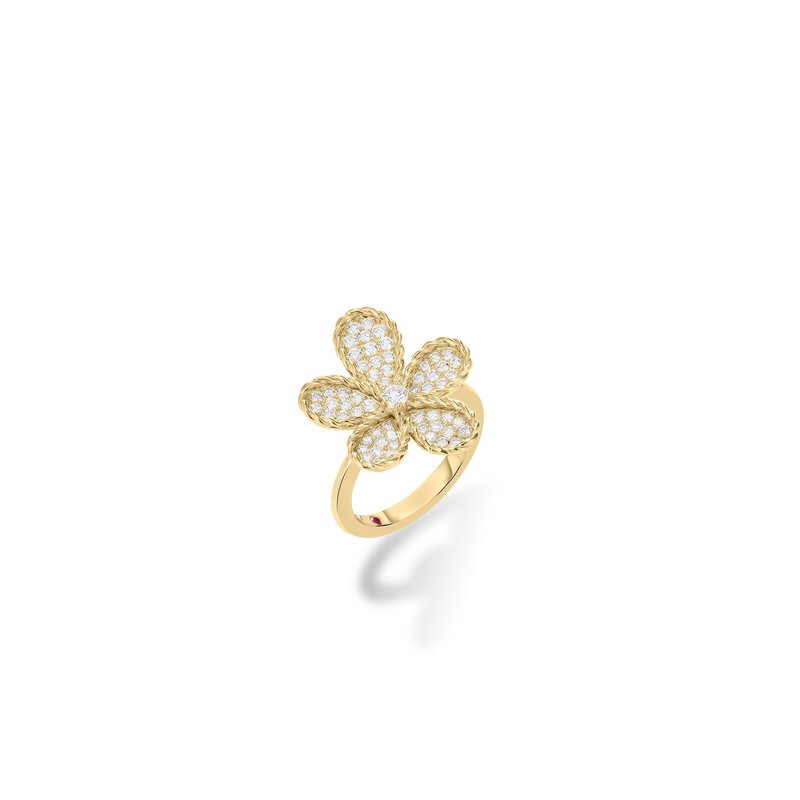 Jasmine Pavé Diamond Flower Ring JASMINE-PAVE-DIAMOND-FLOWER-RING ...