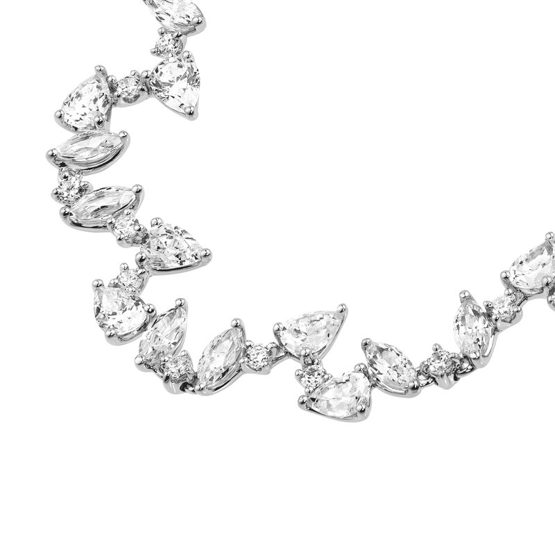 Midas Chain Diamond Blossom Necklace- TM029169 - Diamonds & Jewelry ...