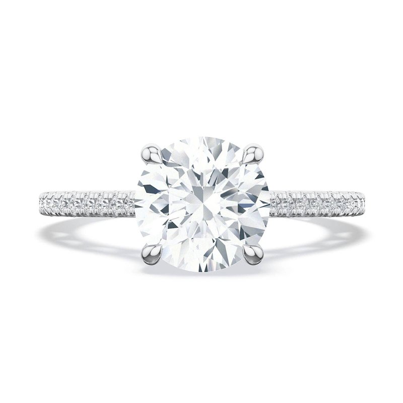 TACORI Round Solitaire Engagement Ring 272117RD - Gold Casters Diamonds ...