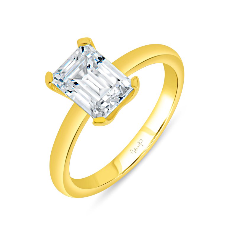 Uneek Alexandria Collection Solitaire Engagement Ring R100EC-200 ...
