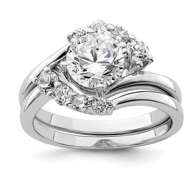 Rhodium engagement ring store