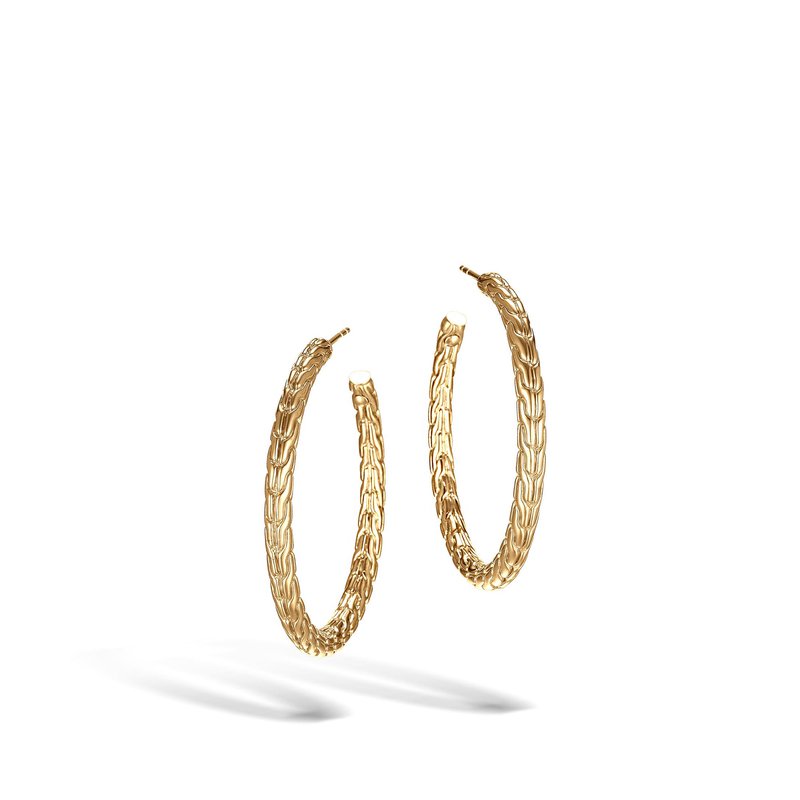 John hardy gold hoop earrings store