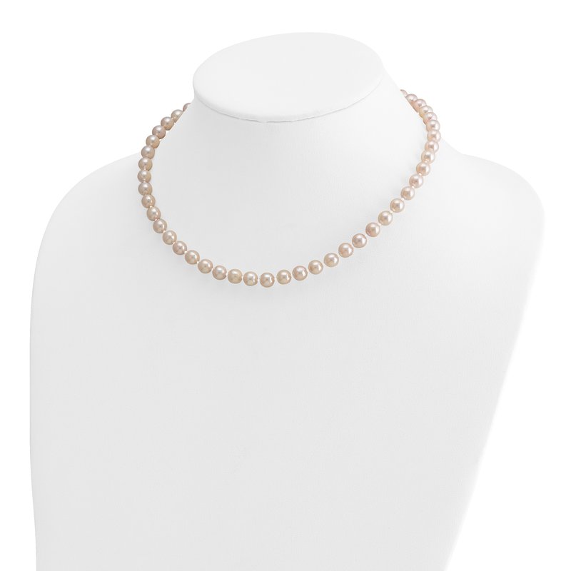 Pearls Vs Freshwater The Pearl Source - 14K Gold 6.5-7.0mm Japanese ...