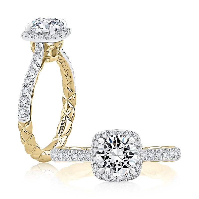 A.JAFFE A.JAFFE Modern Royals Engagement Rings MECRD2539Q MECRD2539Q ...