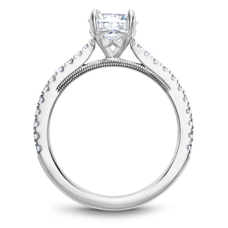 Noam Carver Engagement Ring B293-01WM-100A - Diamond District
