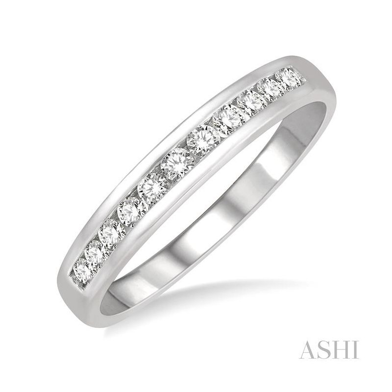 ASHI 11 Stone Channel Set Diamond Wedding Band 33316DDPGPL - Diamond ...