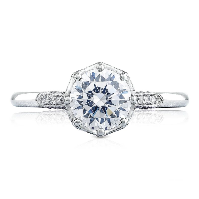 Tacori Bridal Round Solitaire Engagement Ring 2653RD - The Vault Fine ...