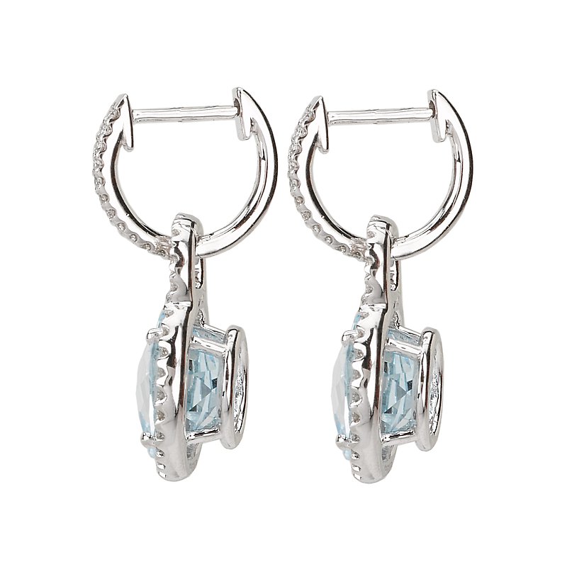 Ladies Fashion Gemstone Earrings