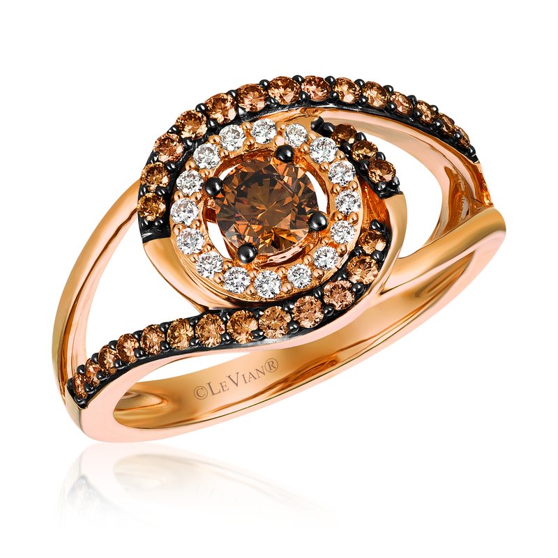 Le Vian 14K Strawberry Gold Ring TQVL 22 Bradley s Fine Jewelers
