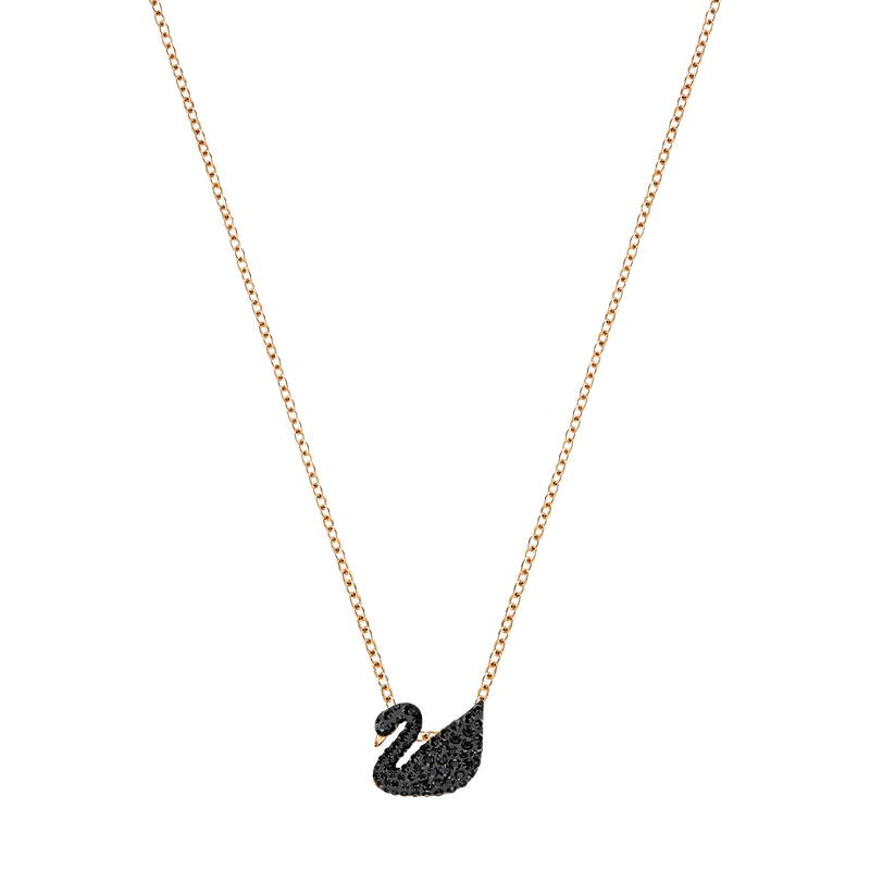 Swarovski black swan necklace price store