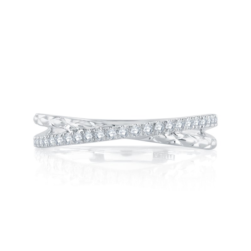 A.JAFFE A.JAFFE A.Jaffe Classics Wedding Bands WR1089Q WR1089Q ...