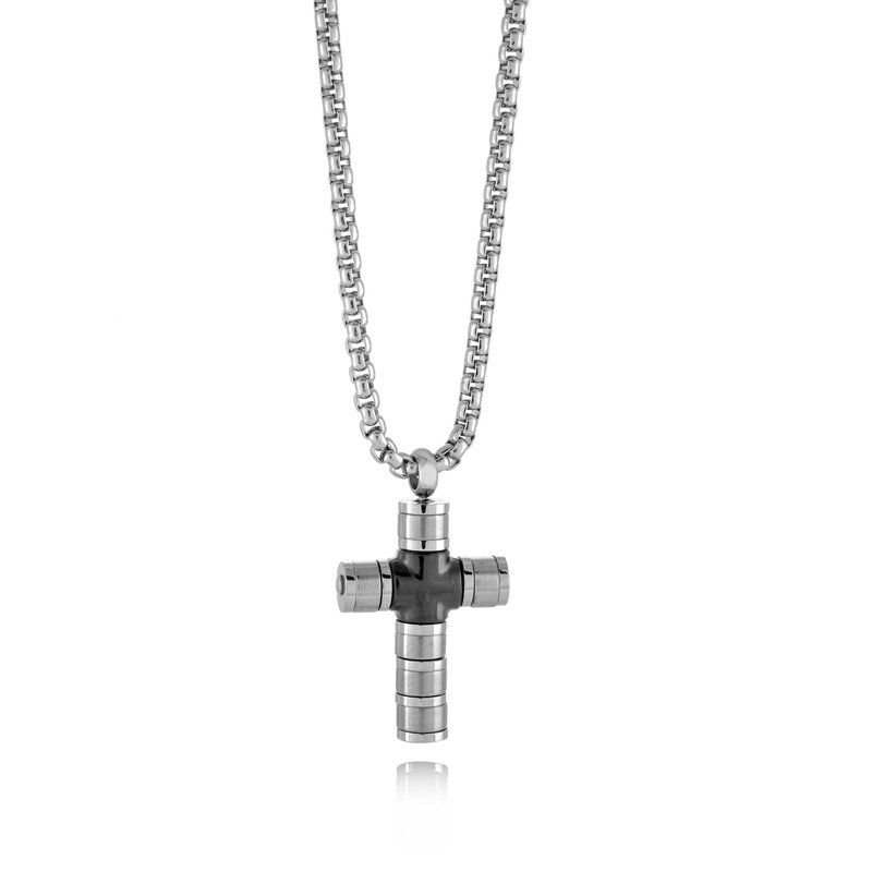Italgem Steel Italgem Steel Cross SC105 - Savoy's Jewellers