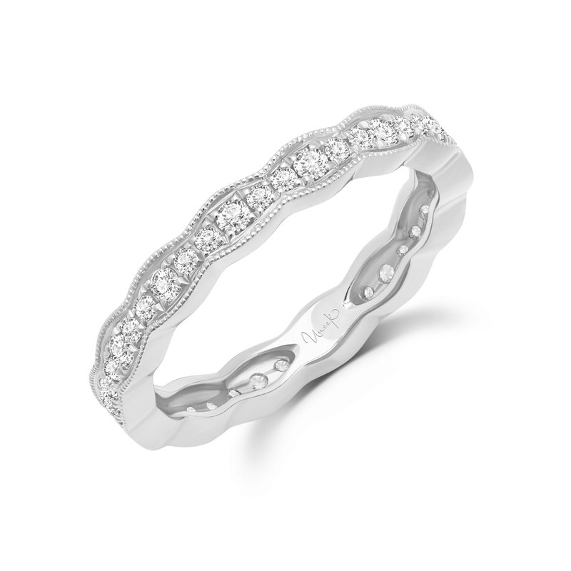 Uneek Highland Stackable Diamond Band LVBNA077W - LVBNA077W - Uneek Jewelry