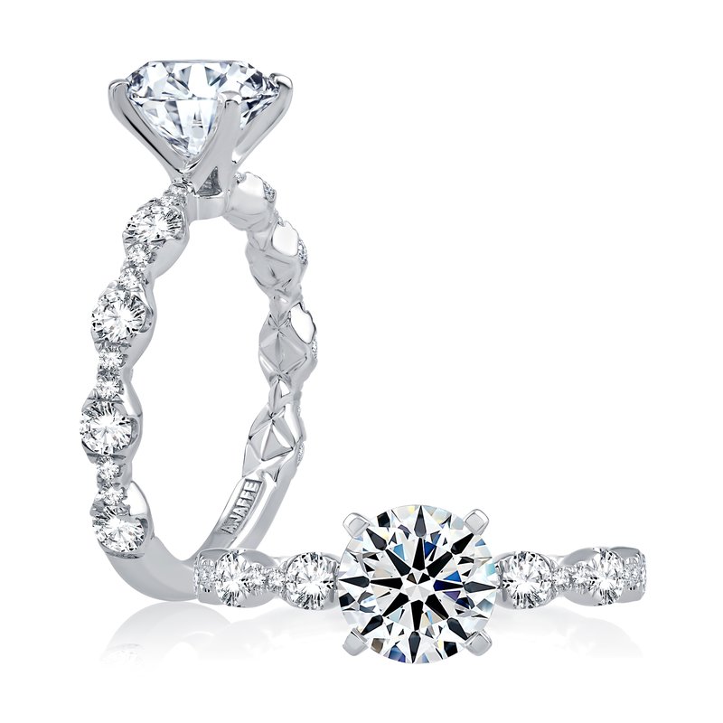 A.JAFFE A.JAFFE A.JAFFE Quilted Engagement Rings ME2303Q ME2303Q ...