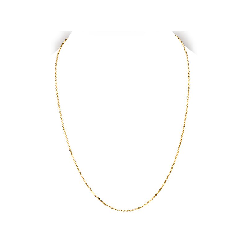 KIM & Co. Italian Gold Plated Rollo Chain 857504-18Y - KIM International