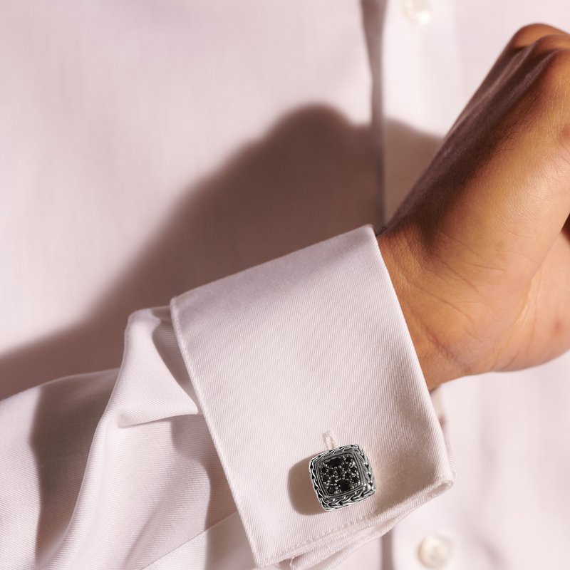 JOHN HARDY Classic Chain Cufflinks in Silver MBS92369CBLS - Osborne's ...