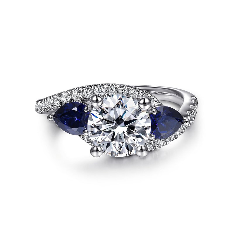 Gabriel Bridal Engagement Ring ER16510R6W44SA - R.M. Johnson & Sons ...