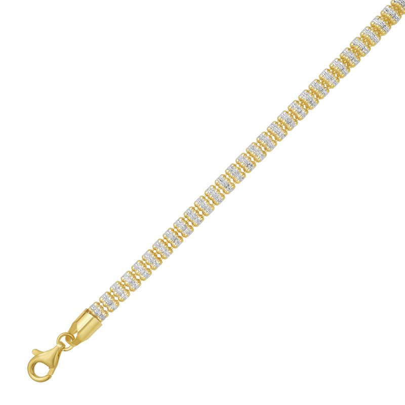 Royal Chain Gold Over Silver 5mm Ice Chain AGTICED5-24 - Windy City ...